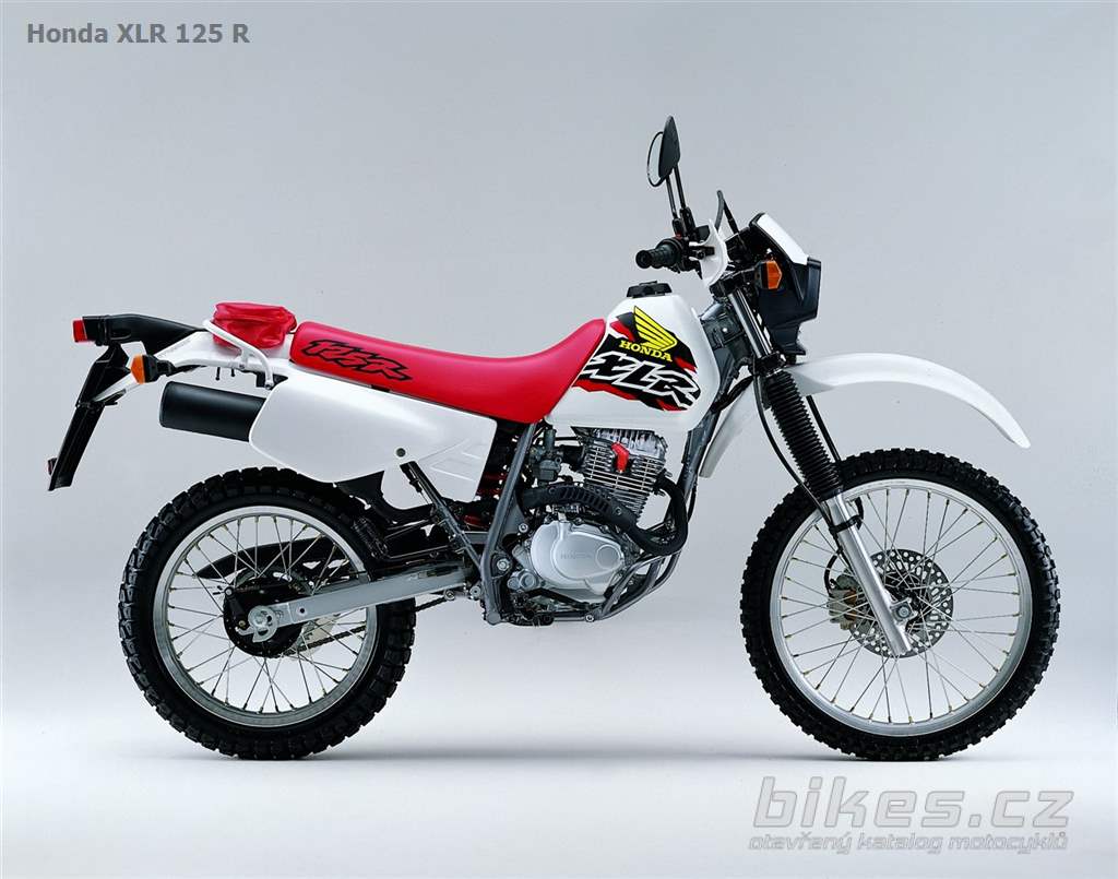Honda XLR 125 R (1998) - názory motorkářů, technické parametry, servisní manuály Honda XLR 125 R