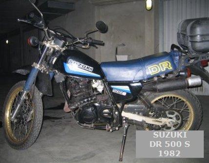 Suzuki DR 500 S - 1982 - technické parametry, názory motorkářů ...
