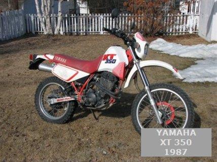 Yamaha XT 350 - 1987 - technické parametry, názory motorkářů, servisní ...