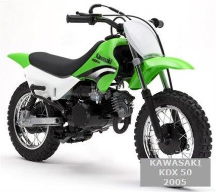 Kawasaki KDX 50 - 2005 - technické parametry, názory motorkářů ...
