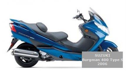 Suzuki Burgman 400 Type S - 2006 - technické parametry, názory ...