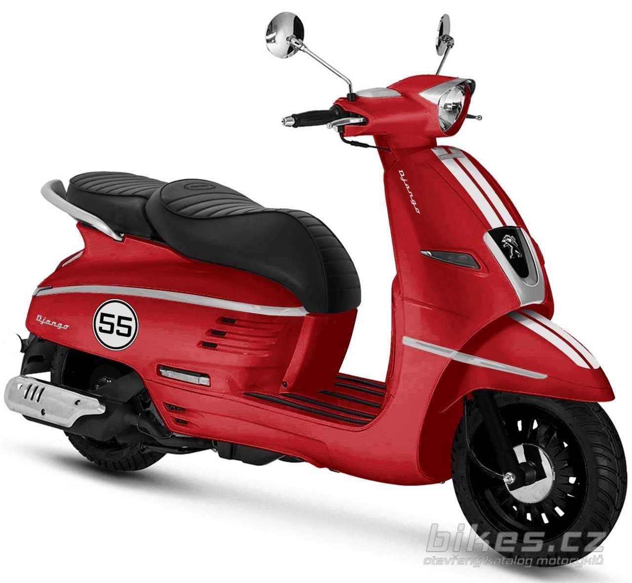 Peugeot Django 125 ABS Red - 2019 - technické parametry, názory ...