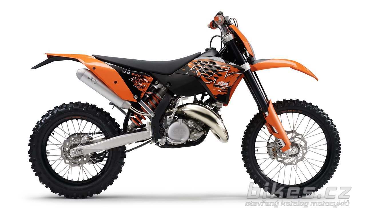 KTM 125 EXC - 2007 - technické parametry, názory motorkářů, servisní ...
